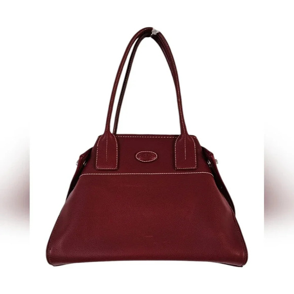 Tod's | Bags | Large Red Satchel Shoulder Tote Bag Please Read ...